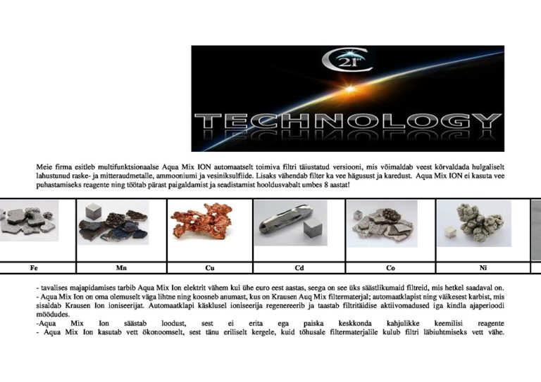 Rauaeraldusfilter Black Jacket ionisaatoriga – Vesi puhtaks